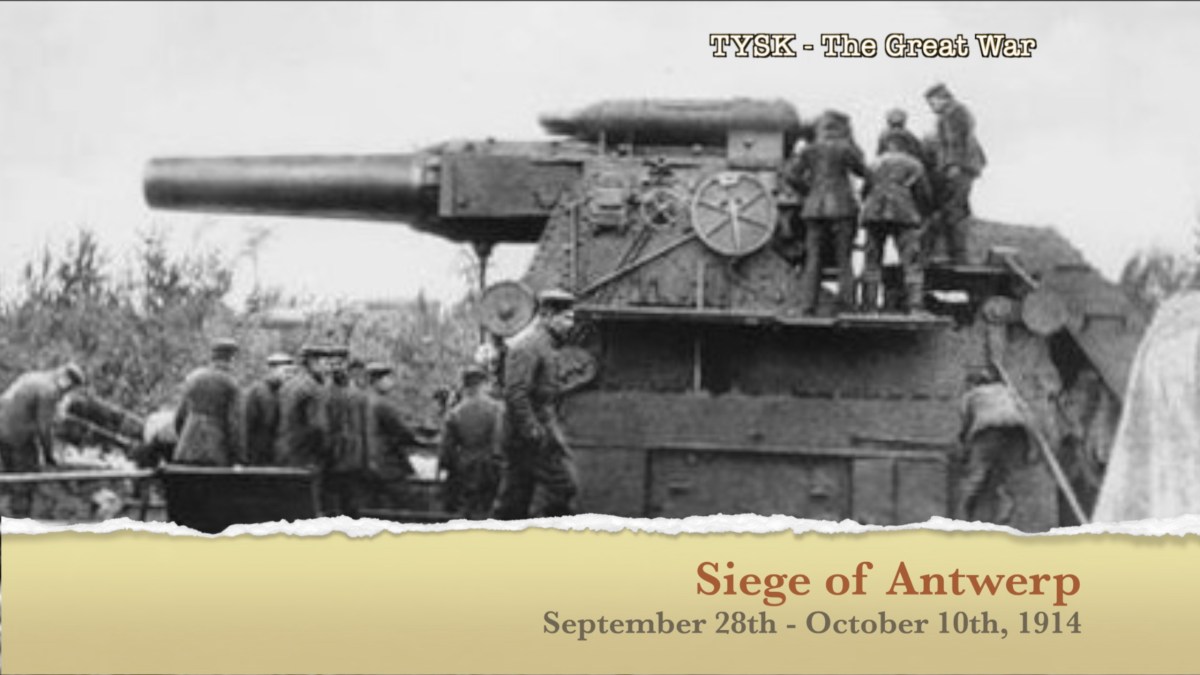 1914-31 Siege of Antwerp 28 September – 10 October 1914 – Things You ...